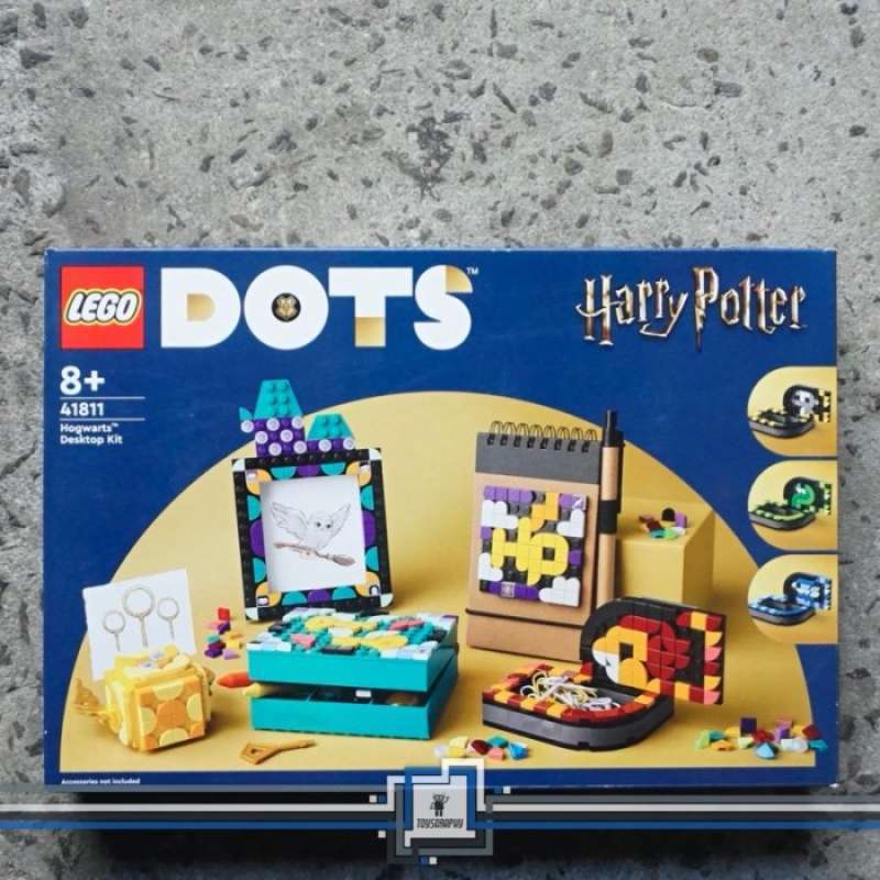 Jual LEGO Dots 41811 Hogwarts Desktop Kit Mini Box Picture Frame di ...