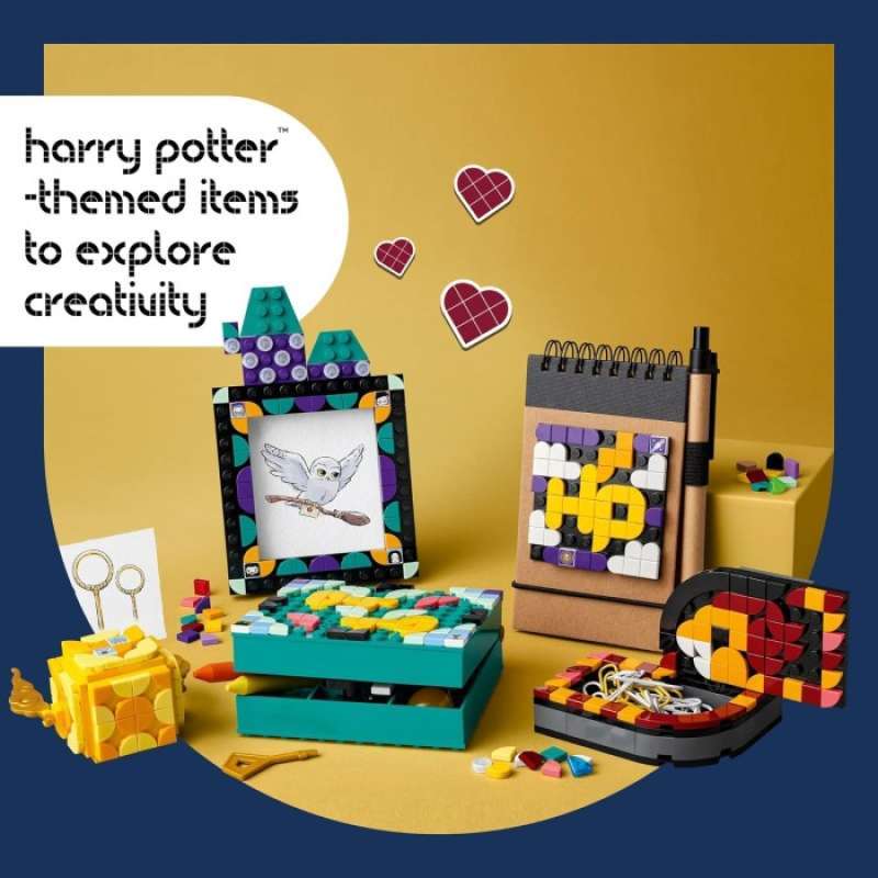 Jual LEGO Dots 41811 Hogwarts Desktop Kit Mini Box Picture Frame di ...