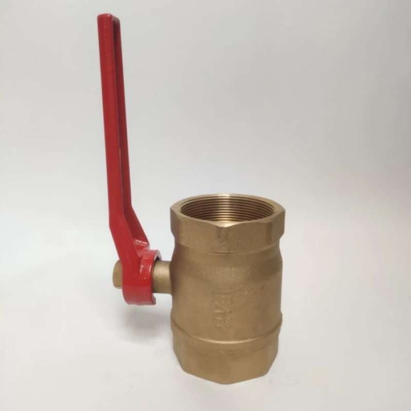 Jual Ball Valve Kuningan Brass Onda 1 2 inch stop kran stopkran engkol ...