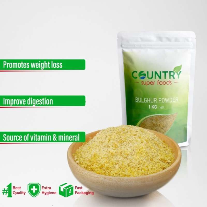 Promo Bulghur Powder | Bulgur Bubuk | Gandum Bubuk [ 1 KG ] Diskon 33% ...