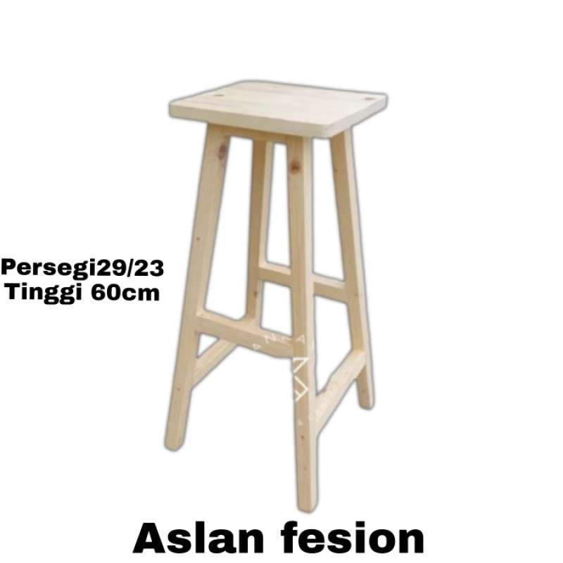 Promo Kursi Persegi Kursi Bar Kursi Cafe 65cm S/d 75cm Diskon 23% Di ...