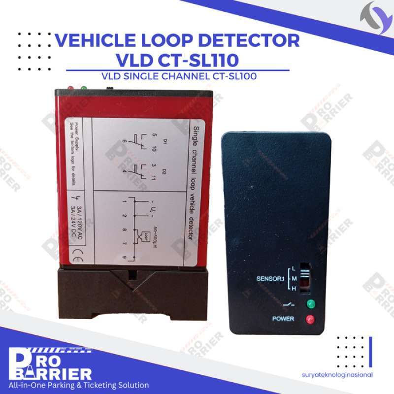 Jual Vehicle Loop Detector Single Channel Ct-sl110 / Vld Ct Sl110 Di ...