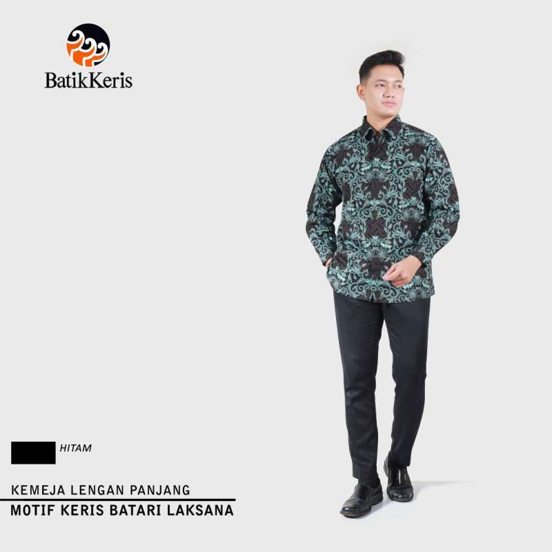 Jual Batik Keris Kemeja Reguler Fit Lengan Panjang Keris Batari Laksana ...