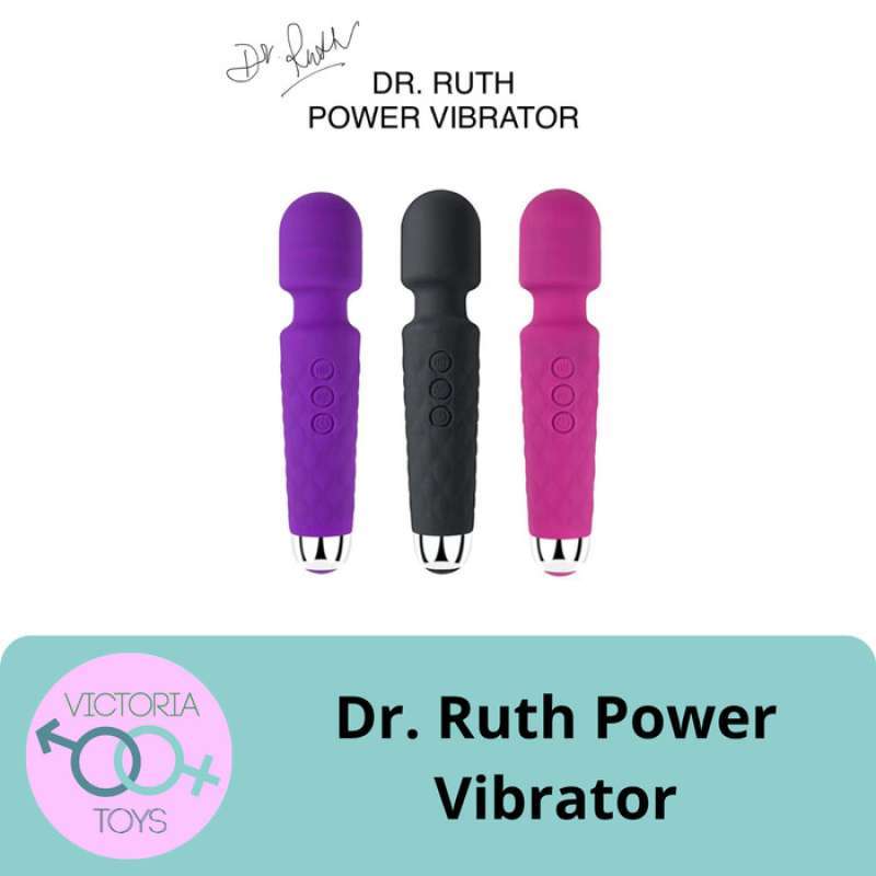 Promo Dr Ruth Power Vibrator Alat Pemuas Sex Toys Pria Wanita Diskon 23% di Seller Aninda Store ...