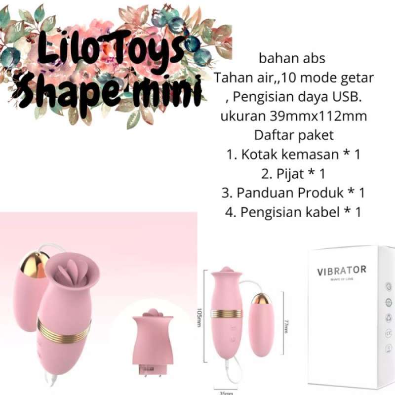 Promo Lilo-Vibrator Alat Bantu Wanita-Lilo Shape Mini Diskon 23% di Seller Aninda Store ID ...