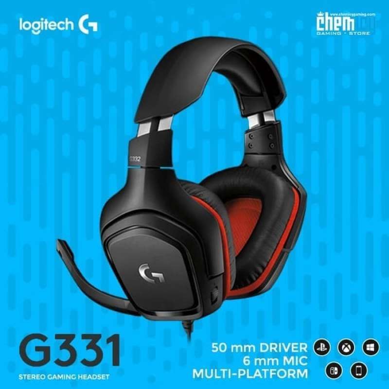 Promo Logitech G331 Stereo Gaming Headset Diskon 9% di Seller SAFKA STORE - Mekarsari, Kab ...