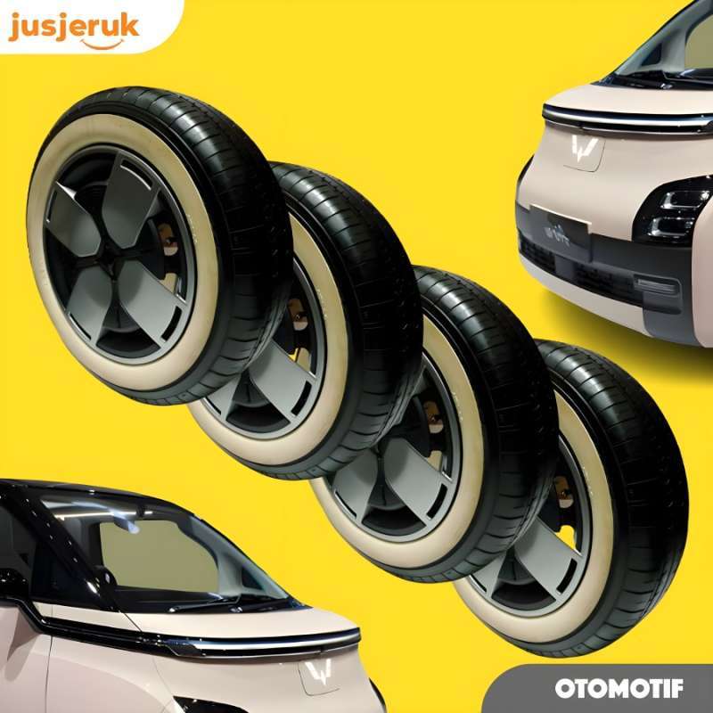 Promo Jual ban standar spare tire serep wuling airev air ev list putih ...