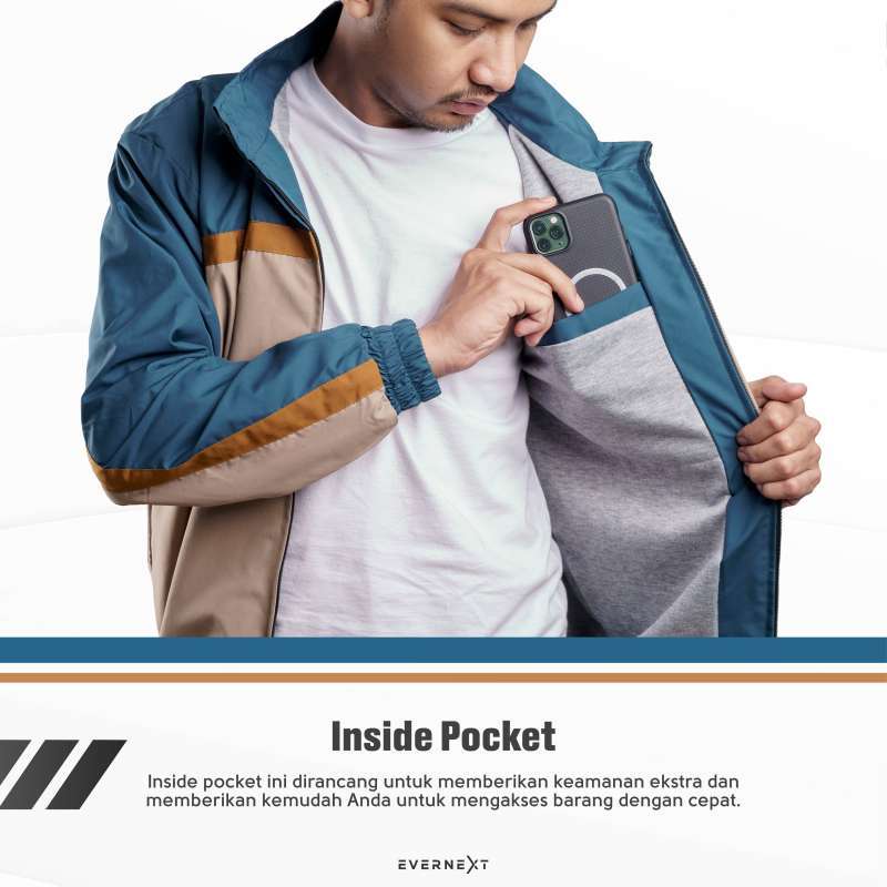 Promo Evernext - Jaket Outdoor Pria Tracktop 2.0 Jacket Pria Jaket ...