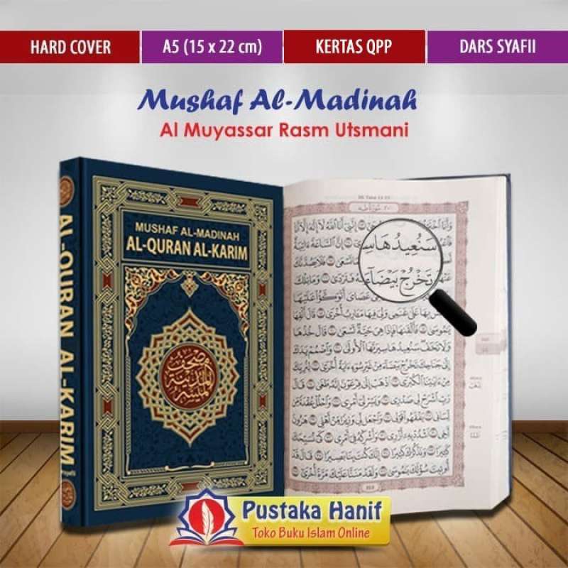 Promo Mushaf Al Madinah A5 - Al Quran Utsmani Standar Madinah Diskon 23 ...