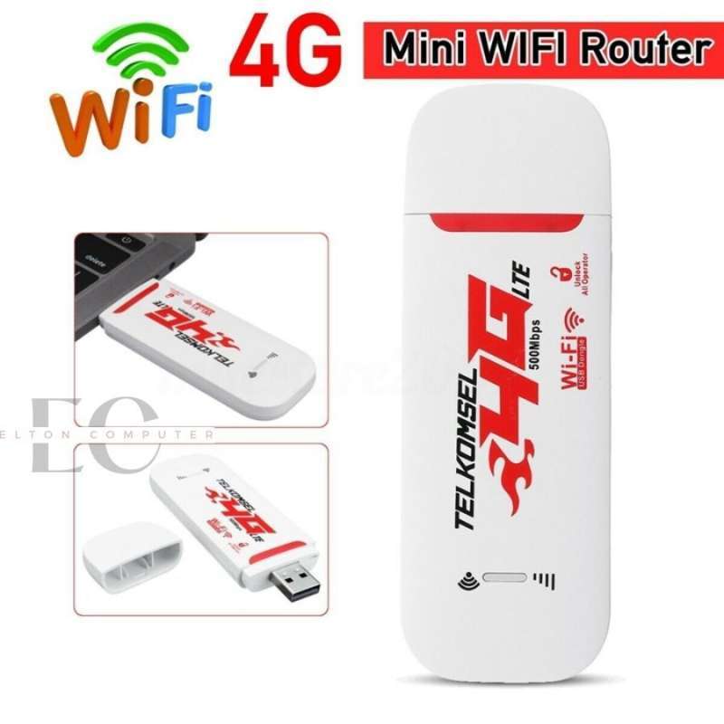 Jual 500Mbps 4G Portable Mobile WiFi USB / Modem Telkomsel 4G LTE ...