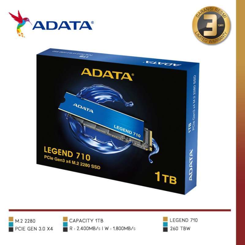 Jual Adata Legend 710 Pcie Gen3 X4 M.2 2280 Solid State Drive Di Seller Nano Komputer - Nano ...