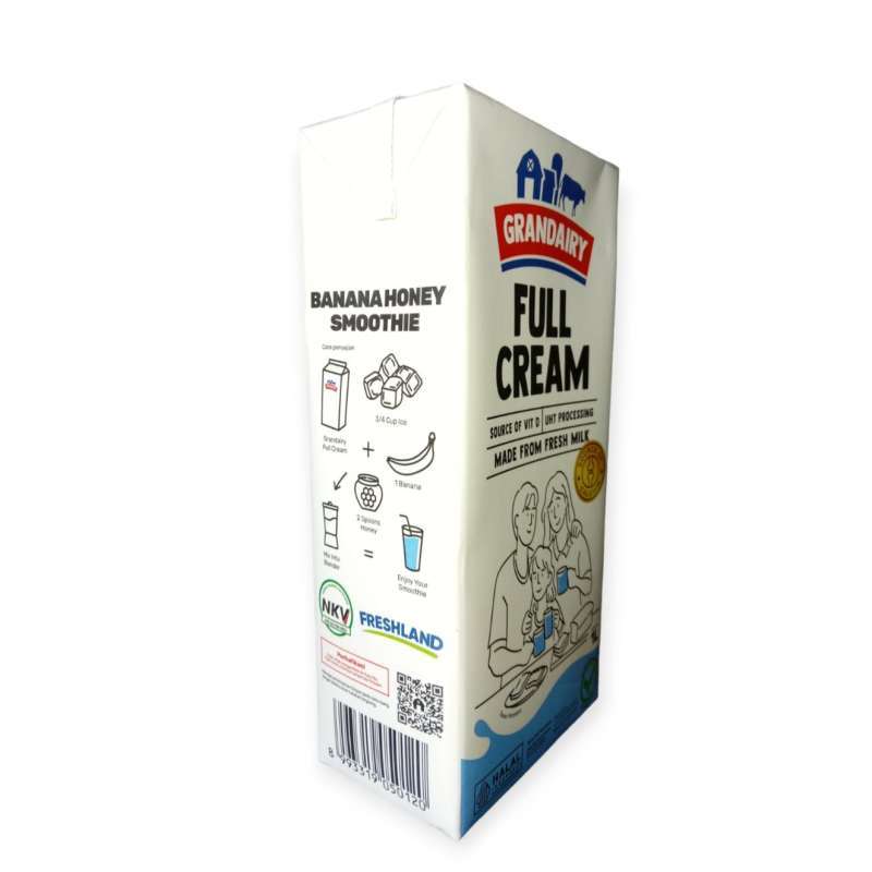 Jual Grandairy Full Cream Uht 1 Liter Di Seller Mywhitepeony - Pasteur ...