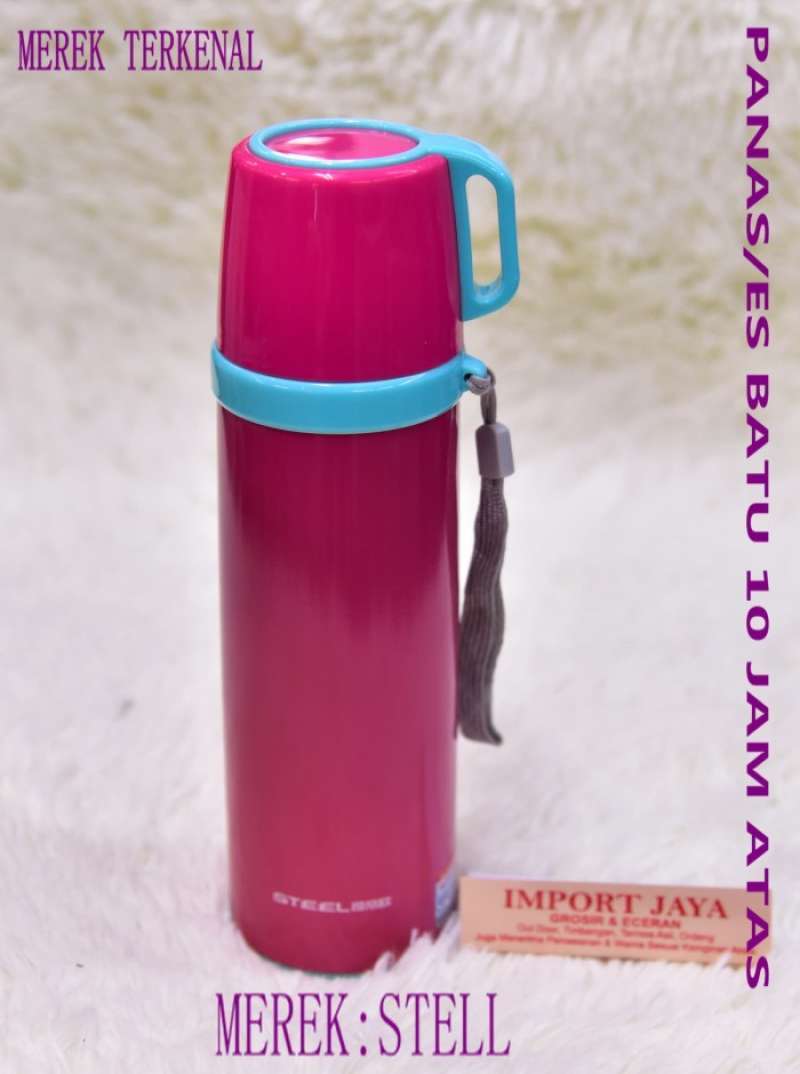 Promo TERMOS 500ML MEREK TERKENAL STELL Diskon 23% di Seller Ruji Store ...