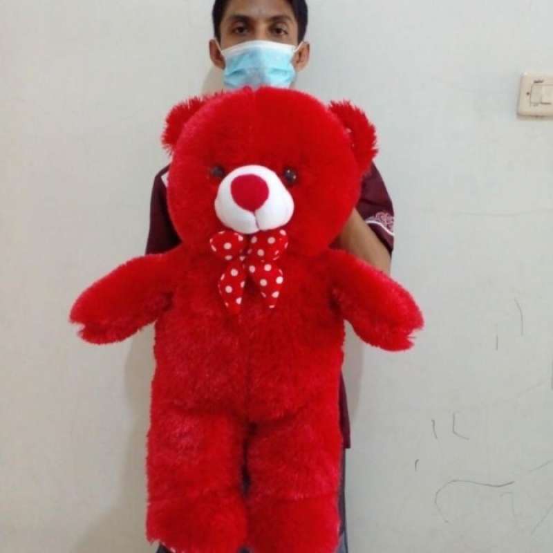 Promo Boneka Beruang Extra Large Jumbo Size 1 Meter Label SNI - Coklat ...