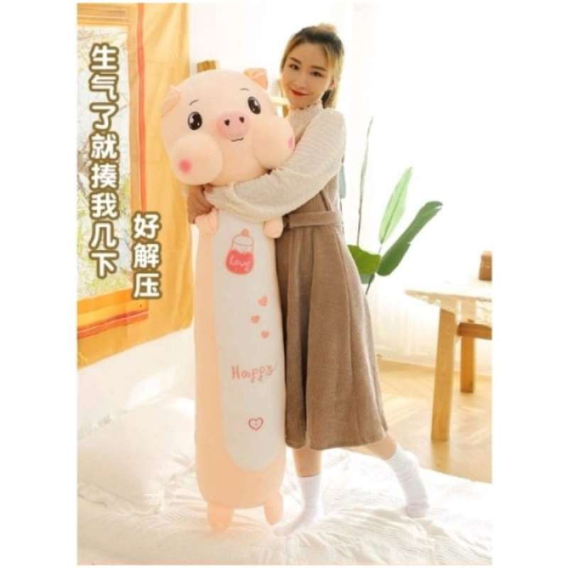 Promo Guling Boneka Babi Ukuran -/+60cm Mimi The Little Pig Berlabel ...