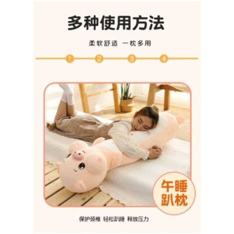 Promo Guling Boneka Babi Ukuran -/+60cm Mimi The Little Pig Berlabel ...