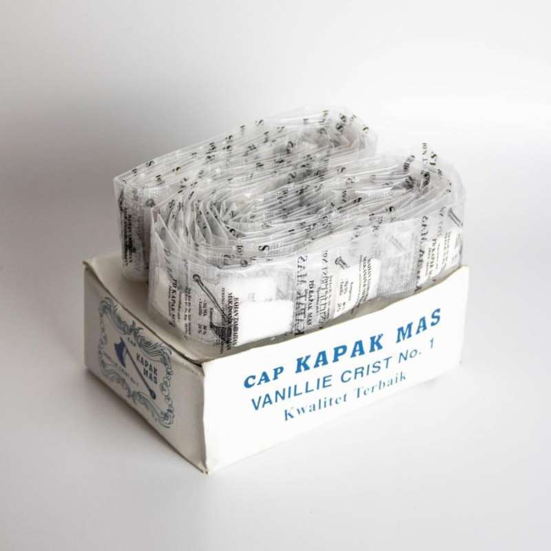 Jual Kapak Mas Vanili Bubuk, Bubuk Vanili Kemasan Sachet Isi 100pcs/box ...