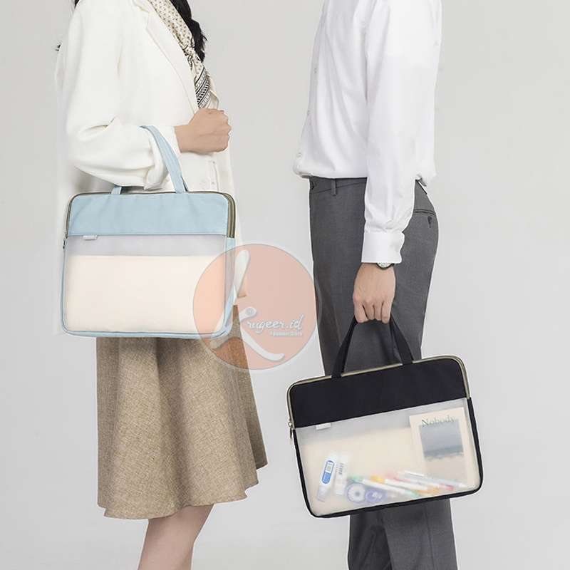 Promo CREWGER Tas Laptop Portabel 14 Inch Tas Kerja Kapasitas Besar ...