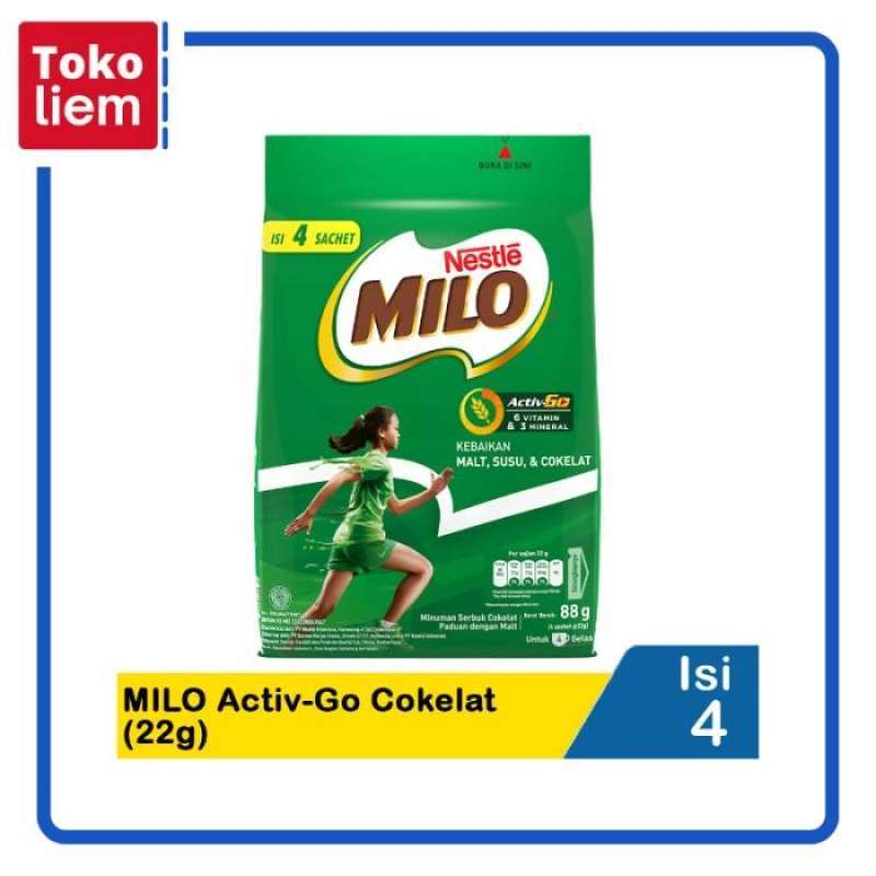 Jual Milo Activ-go Uht Susu Cokelat 4x110ml Di Seller Toko Liem - Tembalang, Kota Semarang | Blibli