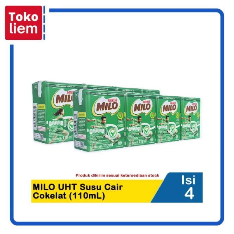 Jual Milo Activ-go Uht Susu Cokelat 4x110ml Di Seller Toko Liem - Tembalang, Kota Semarang | Blibli