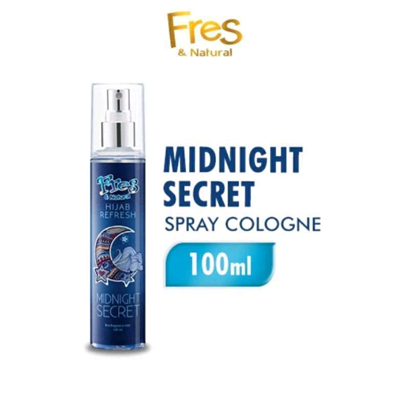 Jual Fres & Natural Spray Cologne Hijab Refresh Midnight Secret 100ml ...