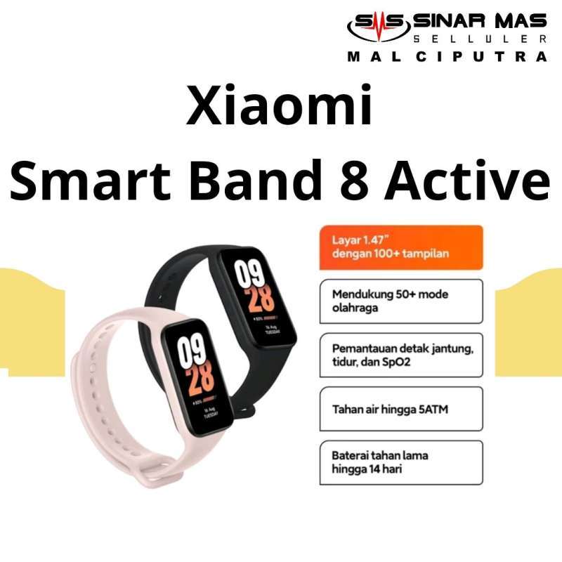 Jual Xiaomi Smart Band Active Di Seller Sinar Mas Selluler Cl Official Store Sinar Mas