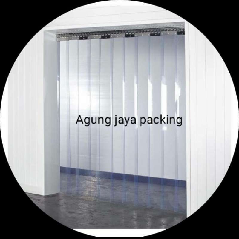 Promo Tirai pintu pvc / pvc curtain bening Diskon 23% di Seller Bea ...