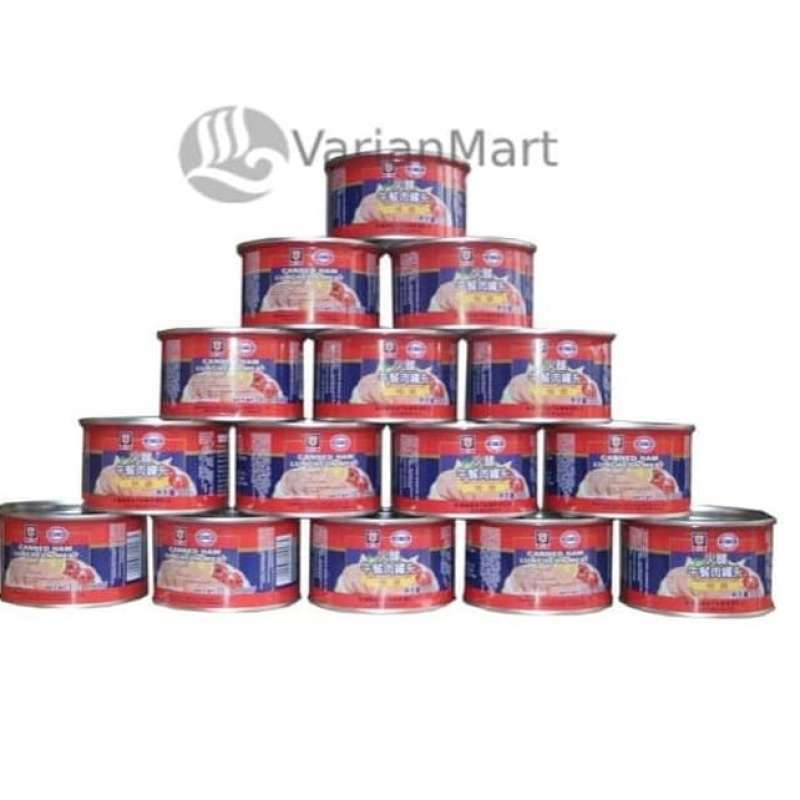 Promo Maling Ham Babi Kaleng TTS PREMIUM / Canned Pork Luncheon Meat ...