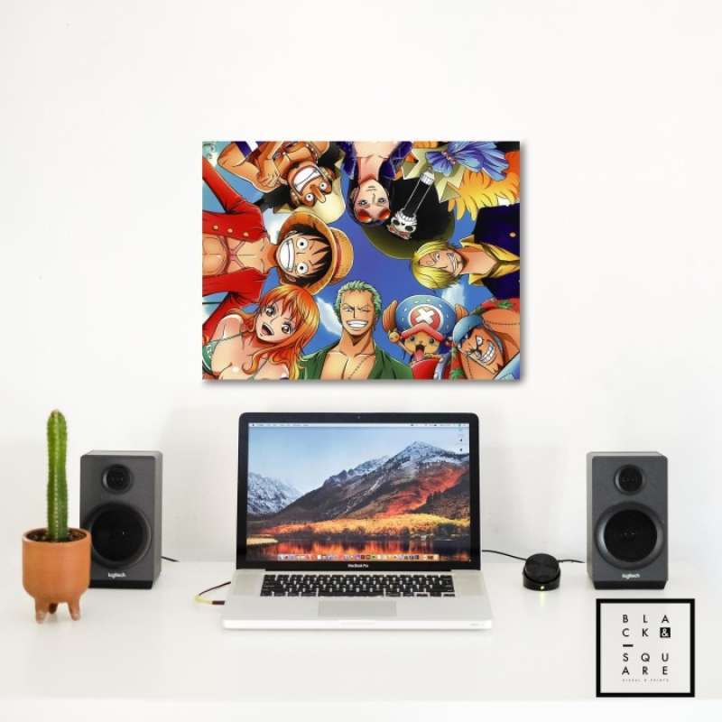 Promo PREMIUM POSTER - ONE PIECE STRAWHAT PIRATES - BORDERLESS FRAME ...