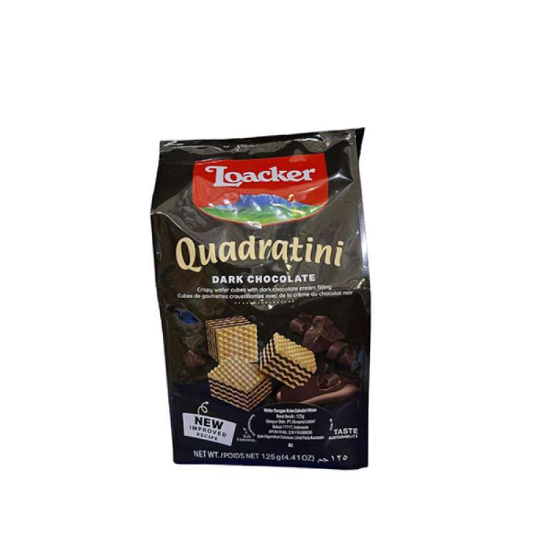 Jual Loacker Quadratini Dark Cho 125 Gr Di Seller Hypermart Official ...