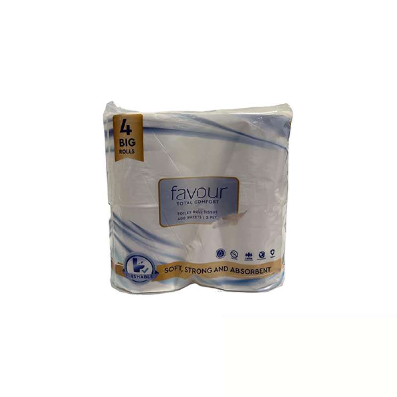 Jual Favour Toilet Roll 4in1 400's Di Seller Hyfresh Bandung Indah ...