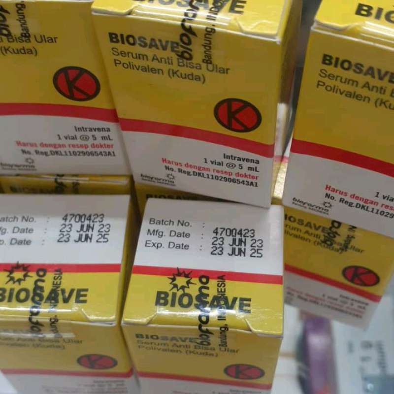Jual Original Biosave Anti Bisa Ular di Seller Apotik sekawan - Kayu ...