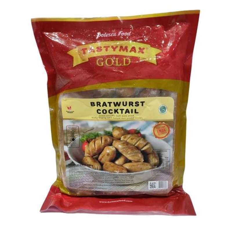 Jual TASTYMAX BRATWURST COCKTAIL 500 G di Seller Hypermart Kudus ...