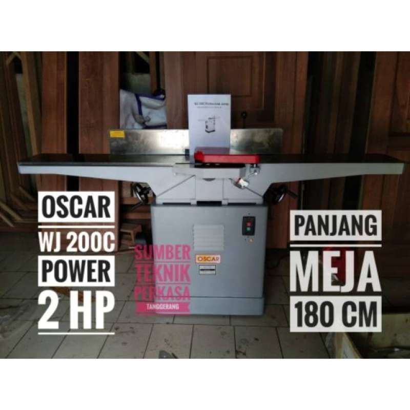 Jual MESIN JOINTER KAYU OSCAR WJ 200C 8INCH WOOD JOINTER OSCAR di ...