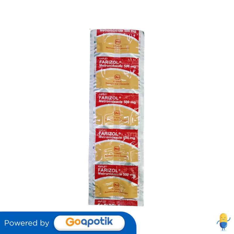 Jual Farizol 500 Mg Strip 10 Kaplet Di Seller Apotek A.k.a Farma ...