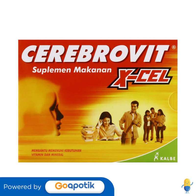 Jual CEREBROVIT X CELL BOX 100 KAPSUL di Seller Apotek Azmi Afiya ...