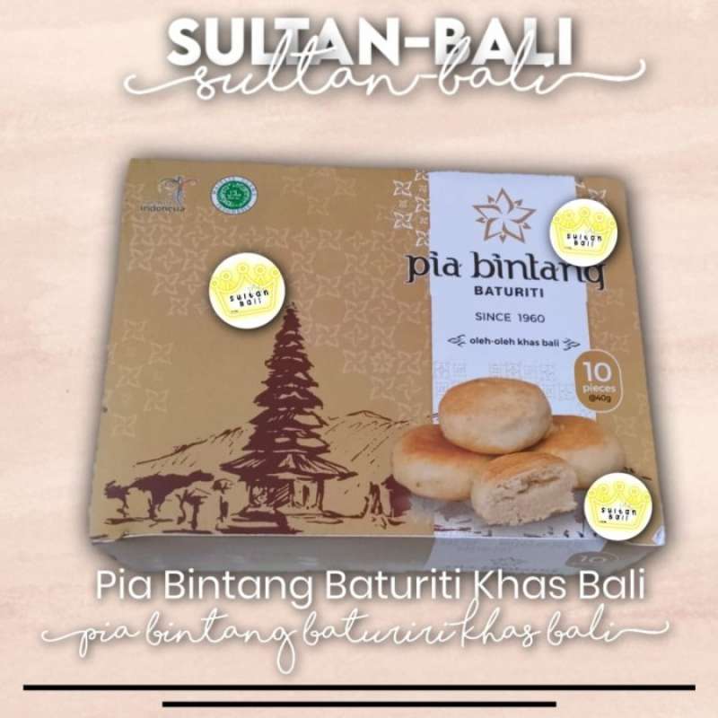 Promo Pia Bintang Baturiti Khas Bali Diskon 33% Di Seller Zafran Storee ...