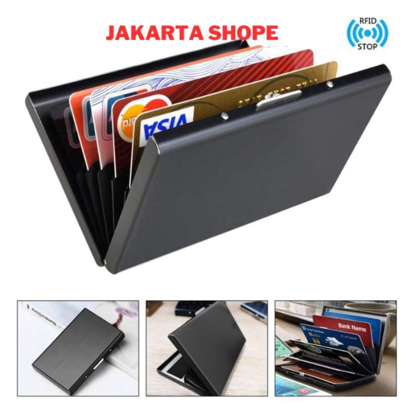 Jual Dompet Slim Card Alumunium Anti Maling Di Seller Jakarta Shope ...