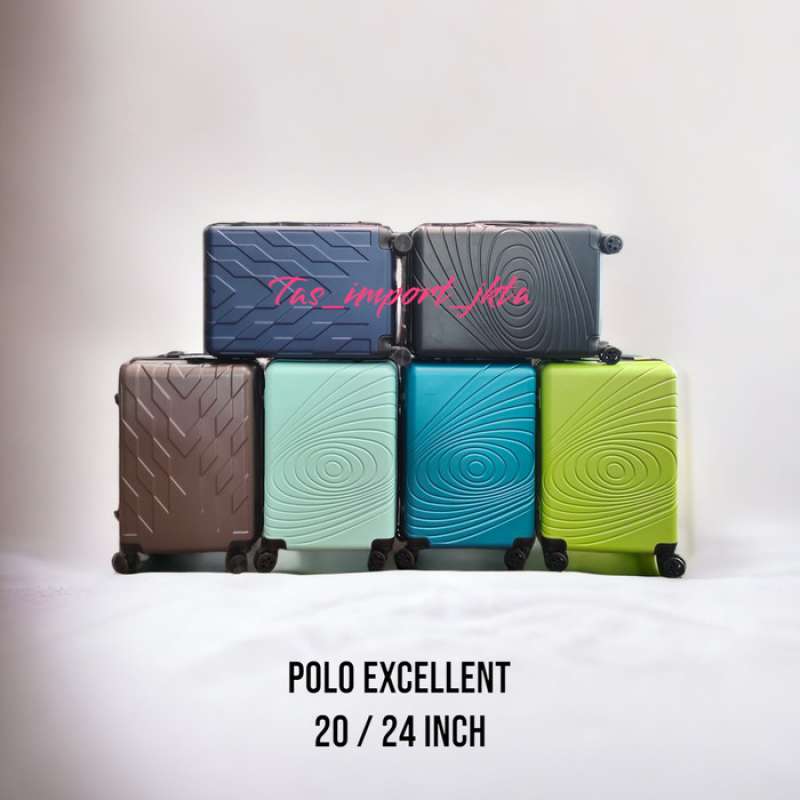 Promo Koper Fiber Excellent Bahan anti pecah Ukuran kabin dan Bagasi ...