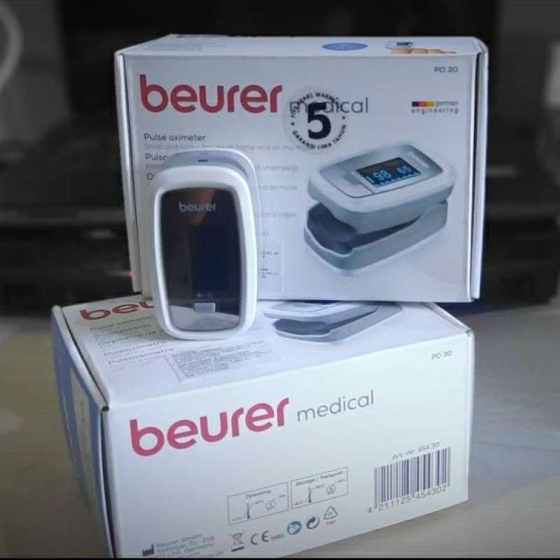 Promo pulse oxymeter beurer PO 30 Alat ukur saturasi oksigen Diskon 33% ...