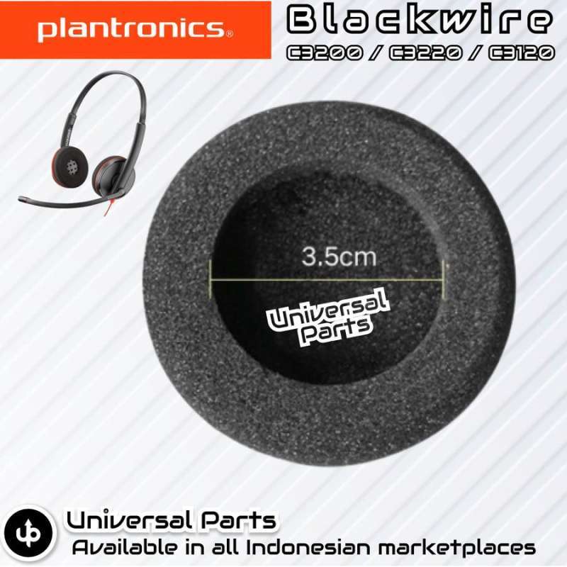 Jual Busa Foam Plantronics Blackwire C3200 / C3220 / C3120 Spons Ear ...