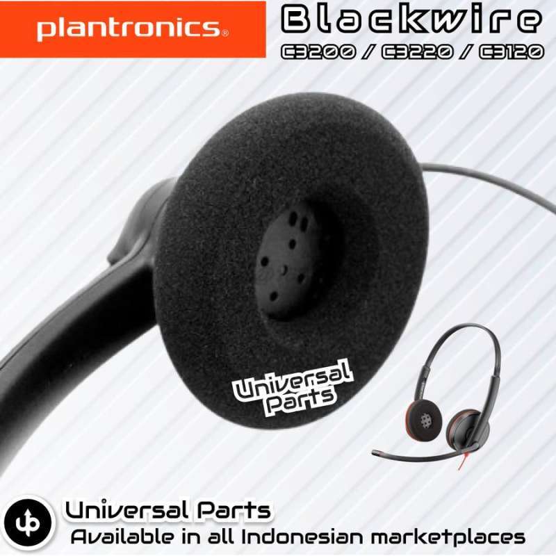 Jual Busa Foam Plantronics Blackwire C3200 / C3220 / C3120 Spons Ear ...