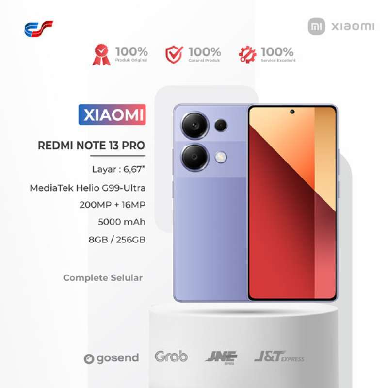 Promo Xiaomi Redmi Note 13 Pro 5g Note 13 Pro 4g 8gb 256gb - Garansi ...