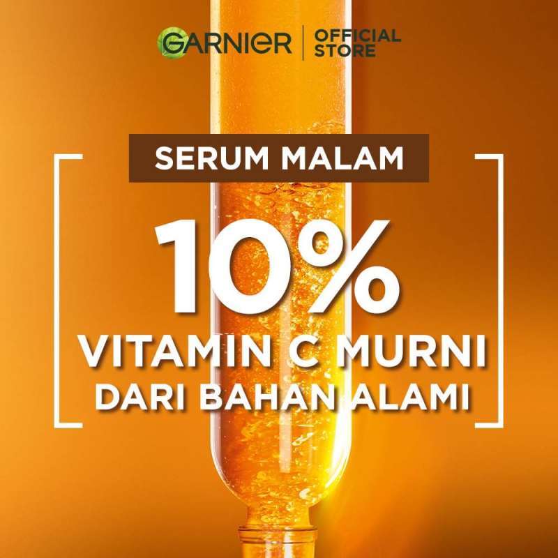 Promo ( Sachet ) Garnier Bright Complete Overnight Serum 7,5ml Diskon ...