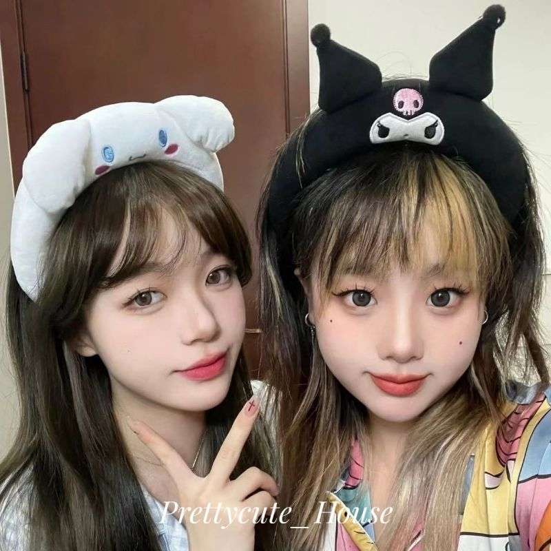 Jual Pch Bando Sanrio Fluffy 3d / Bando Pompompurin / Bando Kuromi ...