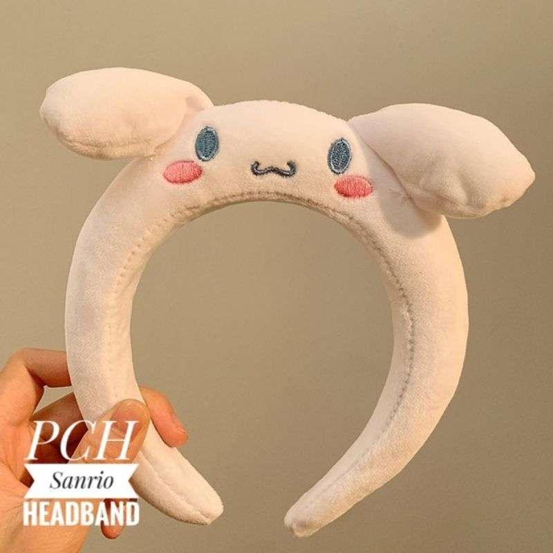 Jual Pch Bando Sanrio Fluffy 3d / Bando Pompompurin / Bando Kuromi ...
