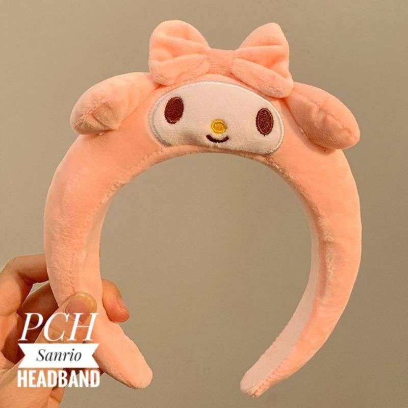 Jual Pch Bando Sanrio Fluffy 3d / Bando Pompompurin / Bando Kuromi ...