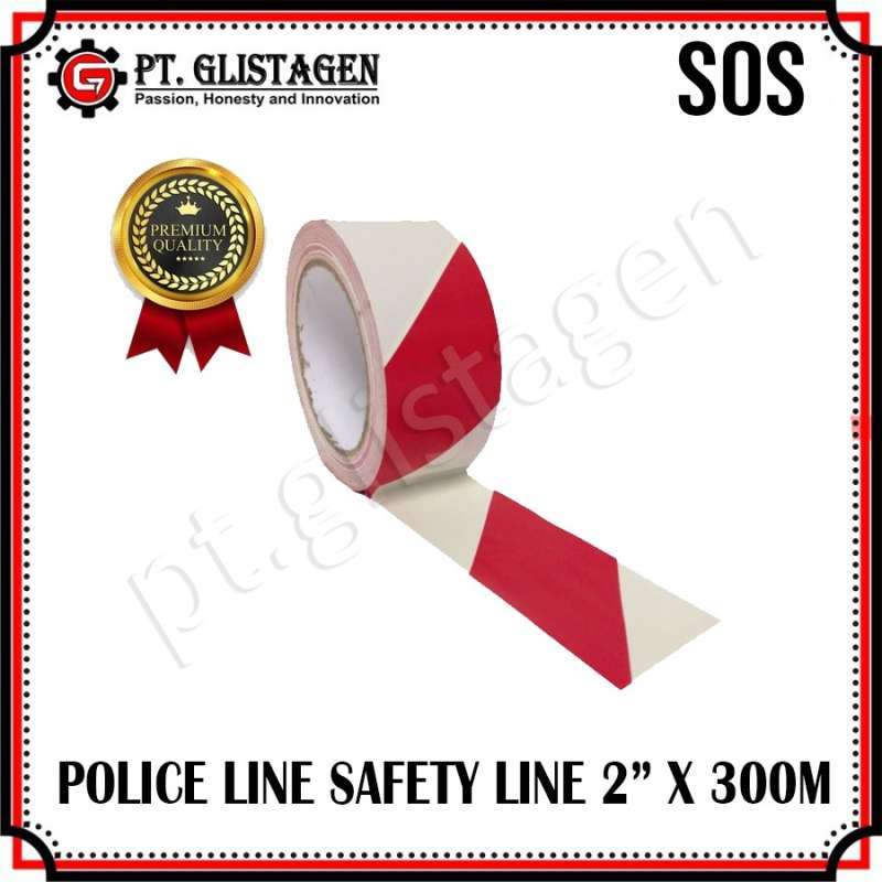 Jual Sos Police Line Garis Polisi 2 X 300 Meter Safety Line Barricade ...