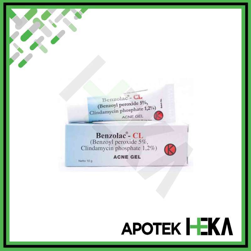 Jual Benzolac Cl - Benzoyl Peroxide Clindamycin Di Seller Apotek Heka ...