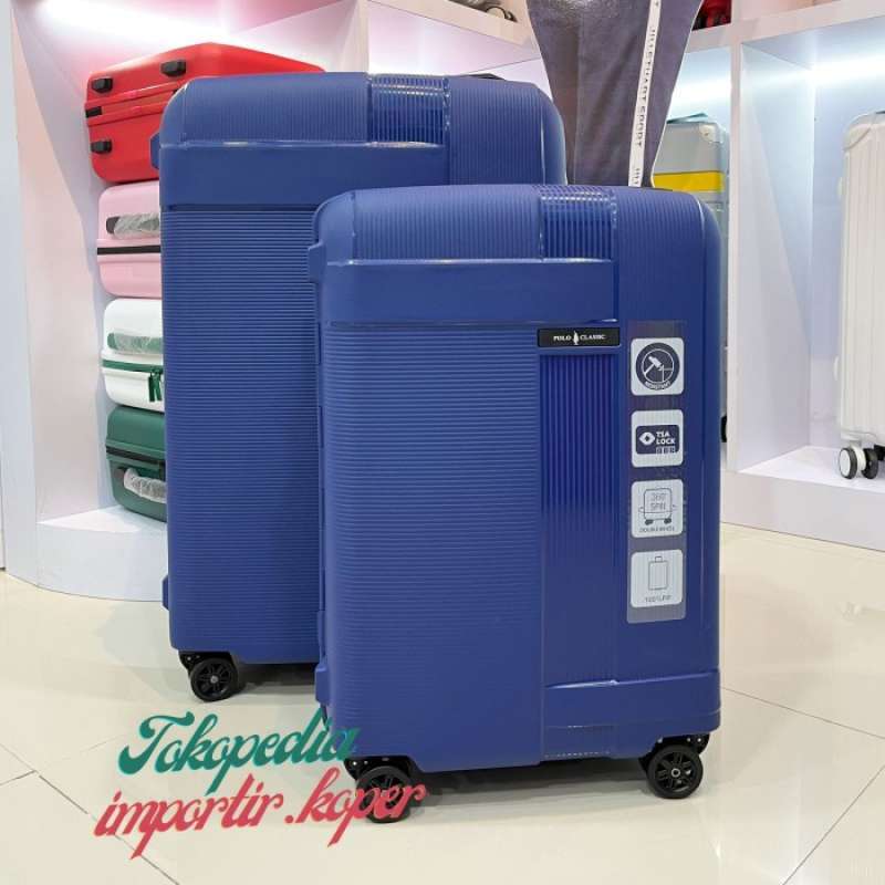 Promo Koper Polo Classic Original Nagoya Series 20 Inch dan 26 Inch TSA ...